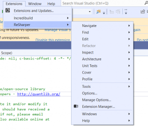 Building QuantLib 1.14 with Visual Studio 2019 preview ...